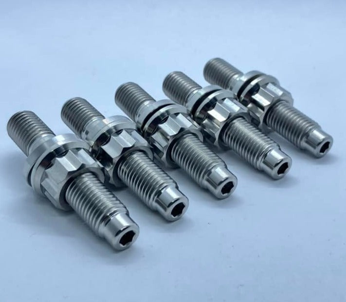 M10 Titanium K-Series Exhaust Manifold Studs. – BoltsBolts