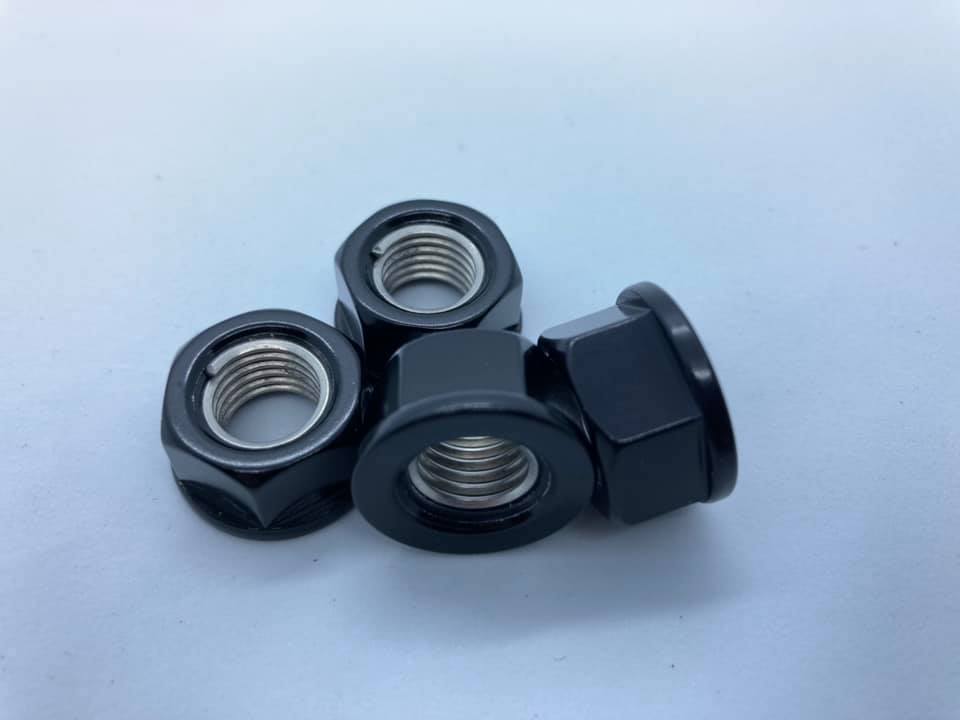 Aluminium M12 Nuts With Steel Threads. – BoltsBolts