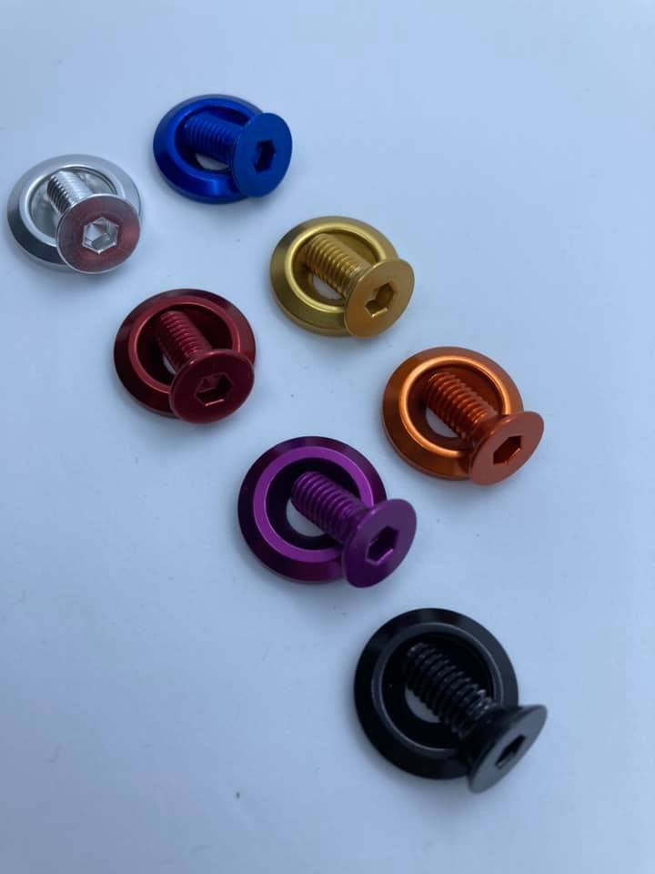 M6 Counter Sunk Washers With Aluminium Bolt. – BoltsBolts