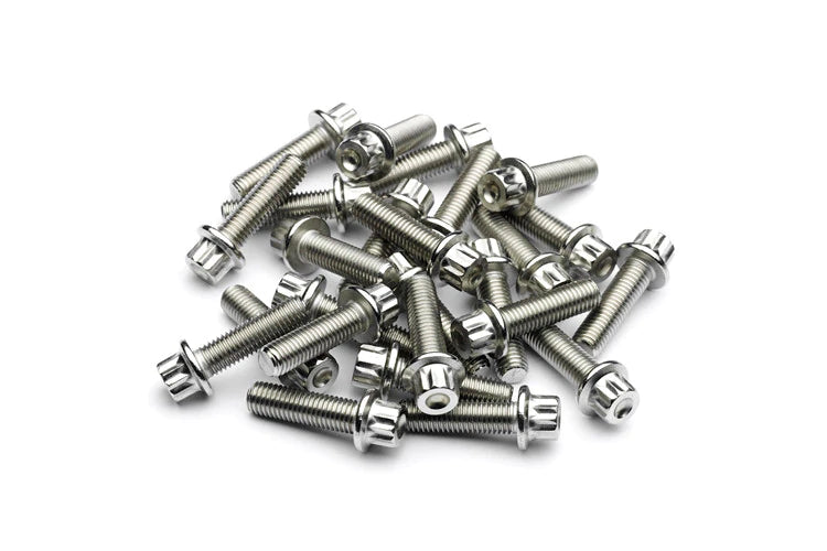 Raw Stainless Steel Split Rim Bolts - M7 x 24mm – BoltsBolts