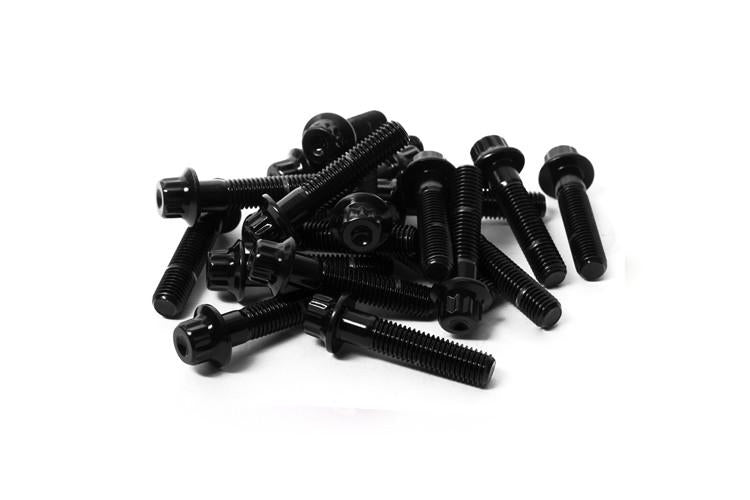 Black Steel Split Rim Bolts - M7 x 32mm – BoltsBolts
